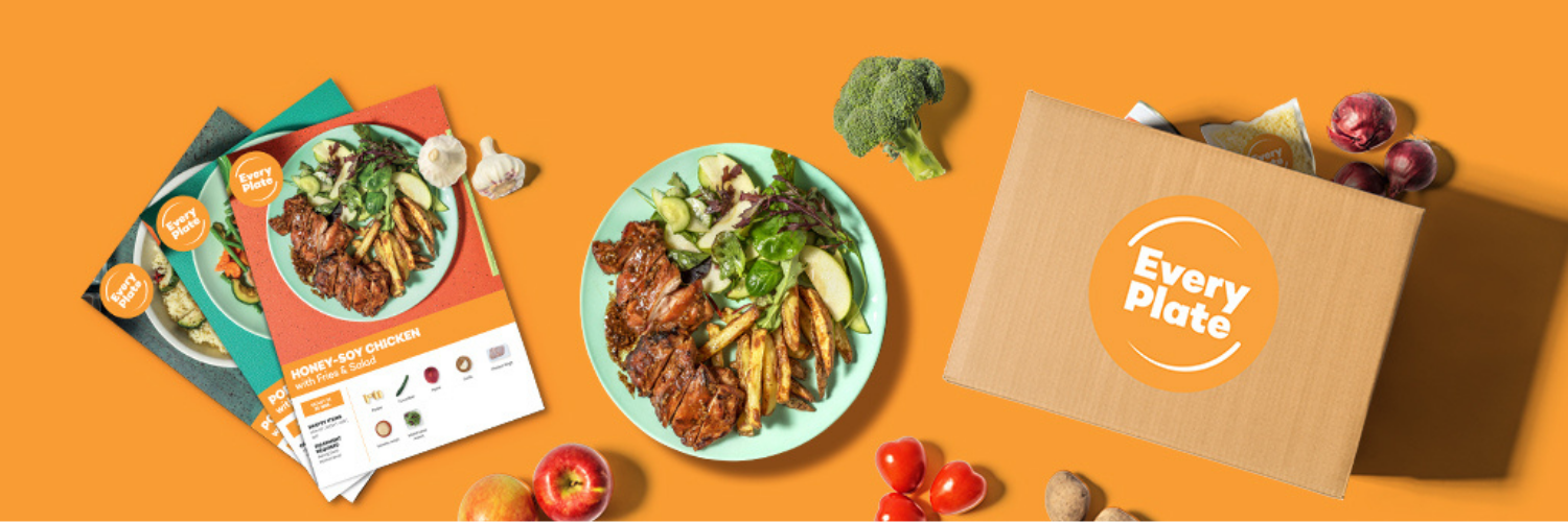 EveryPlate I am new! • Over 60s get Up to 40% off your first 3 boxes ...
